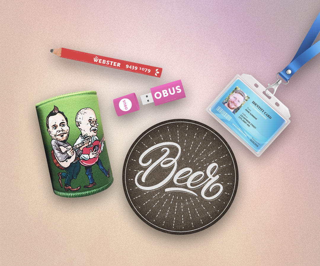 Promotional Merchandise Printing Australia | Branded Items